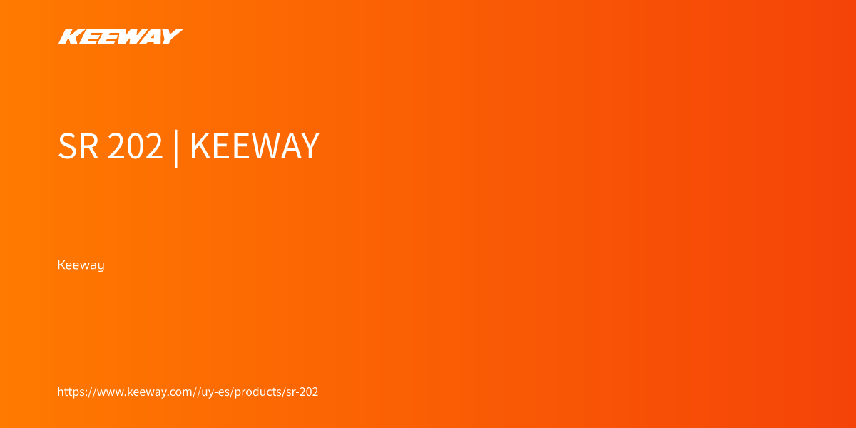 SR 202 | Keeway